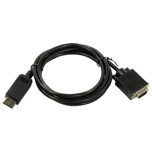 Кабель Telecom VGA - DisplayPort (TA669), 1.8 м, 1 шт., черный