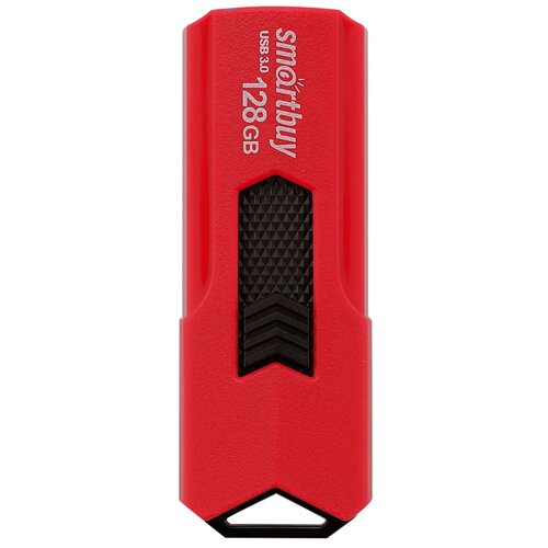 Флешка SmartBuy Stream USB 3.0 128 ГБ, 1 шт., red