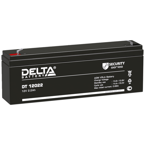 Аккумуляторная батарея DELTA Battery DT 12022 12В 2.2 А·ч