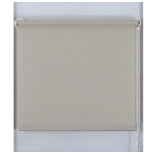 Рулонная штора «Простая MJ» 90х160 см, цвет серый 4230195