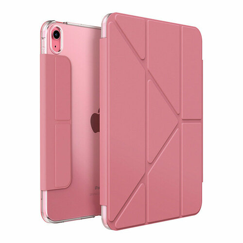 Чехол Uniq CAMDEN для iPad 10 (2022), цвет розовый (ROUGE PINK)