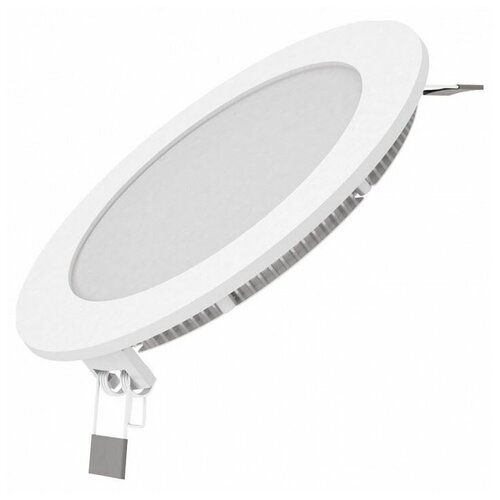 Светильник gauss 939111212, LED, 12 Вт, 4000, нейтральный белый, цвет арматуры: белый, цвет плафона: белый