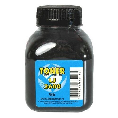 Тонер Булат (Б. 90г) Black для HP Color LJ 2600