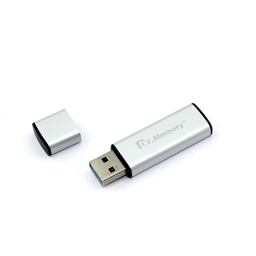 Флешка USB Dr. Memory 009 16Гб, USB 3.0, серебристый