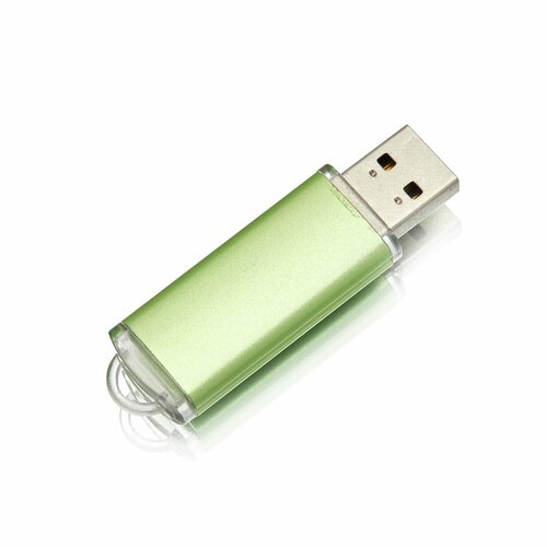 Флешка Simple, 4 ГБ, зеленая, USB 2.0, арт. F23