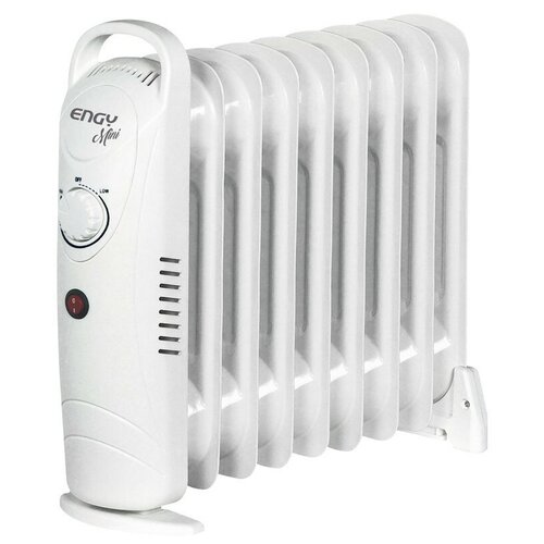 Масляный радиатор Engy EN-1709, 1 кВт, 10 м², белый