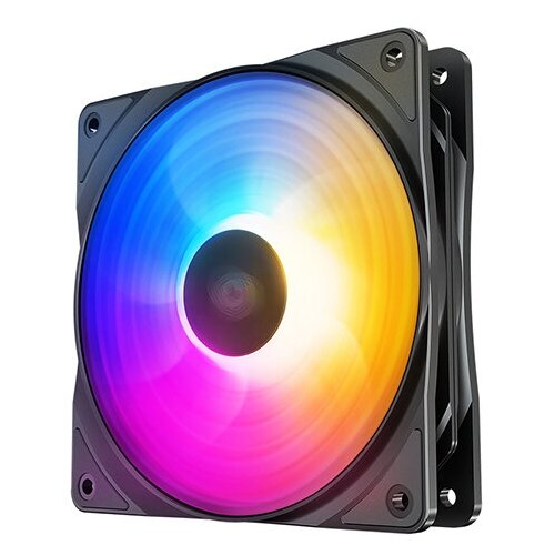 Вентилятор для корпуса Deepcool RF 120 FS, черный/RGB