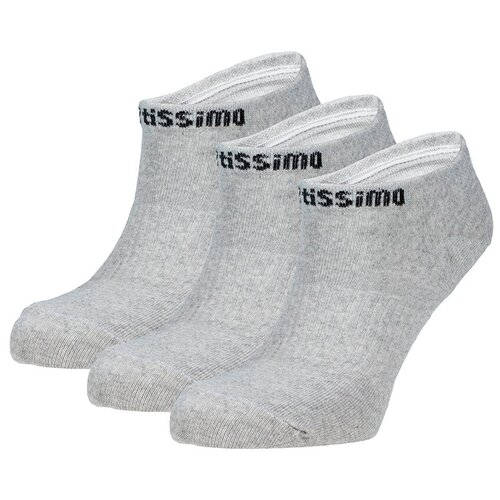Носки Metissimo, 3 пары, размер 36-39, серый