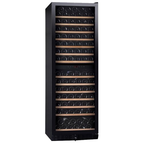 Встраиваемый винный шкаф Dunavox DX-166.428DBK, черный