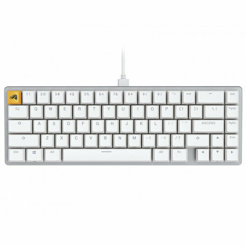 Клавиатура Glorious GMMK 2 Compact (65%) White Pre-Built Fox Linear Switch