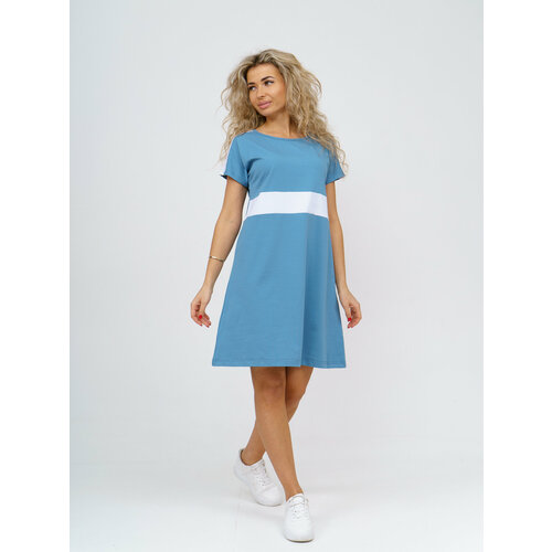 Платье NSD-STYLE, размер 54, голубой