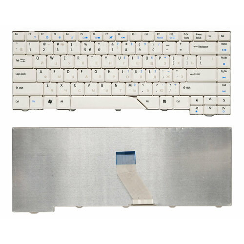 Клавиатура для Acer Aspire 4710 русская, белая