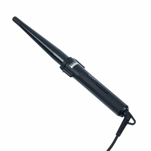 Плойка для завивки волос конусная Dewal Beauty Comfort, 13-25 мм, 38 Вт, черная