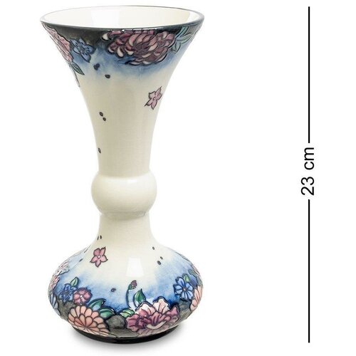 Фарфоровая ваза Нежные цветы