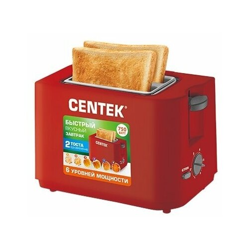 Тостер CENTEK СТ-1425 WHITE