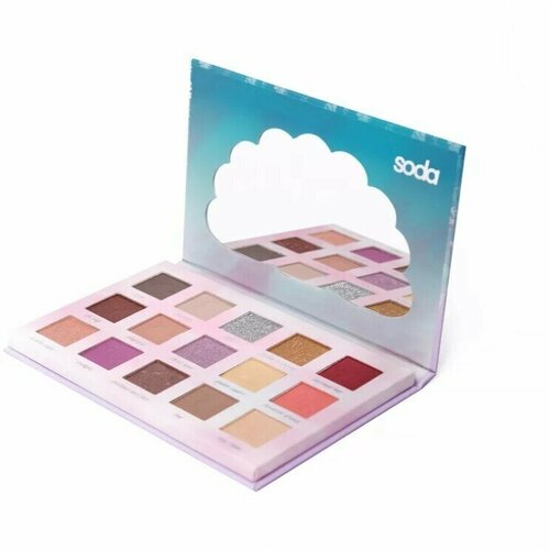 SODA Палетка теней PART OF YOUR WORLD EYESHADOW PALETTE #exploretheocean