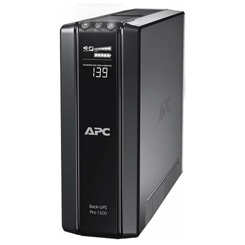 Интерактивный ИБП APC by Schneider Electric Back-UPS Pro BR1500GI черный 865 Вт