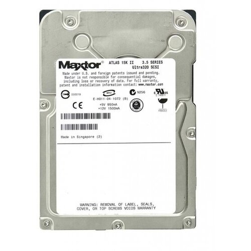 Жесткий диск Maxtor 8E036L0 36Gb 15000 U320SCSI 3.5" HDD