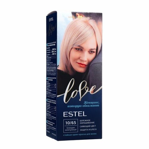 Стойкая крем-краска для волос ESTEL LOVE блондин жемчужный 9915967