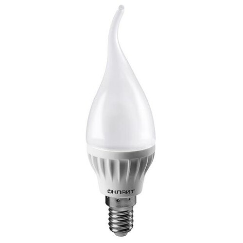 Лампа светодиодная ОНЛАЙТ 61131, E14, G45, 6 Вт, 6500 К