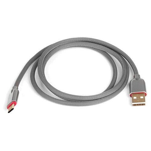 Кабель Rombica Digital USB - USB Type-C (CB-05), 1 м, серый