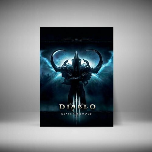 Постер 30х42 без рамы "Diablo"