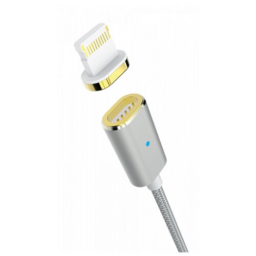 Кабель Partner магнитный USB 2.0 - Apple iPhone/iPod/iPad с разъемом 8pin 1.2м нейлон ПР033505