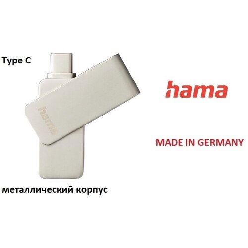 USB Флеш-накопитель HAMA 00182497, USB 3.0 Type-C, 256 GB