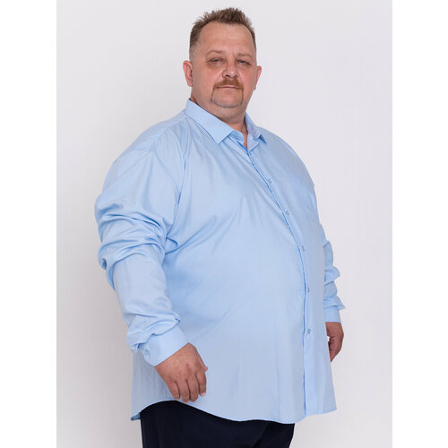 Рубашка Grossir, размер 48, голубой