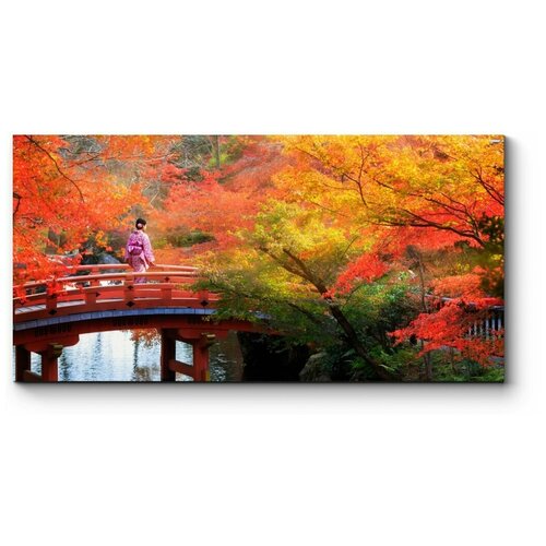 Модульная картина Сны о Японии, Киото 90x45