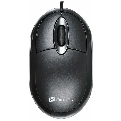 Мышь OKLICK 105S Black USB, черная