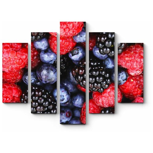 Модульная картина Сладкие ягоды 115x92