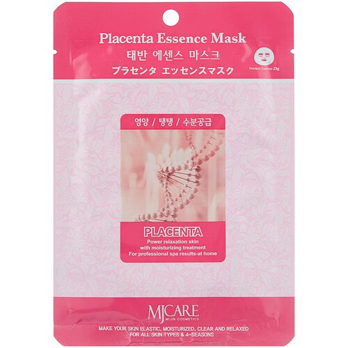 MIJIN Cosmetics тканевая маска Placenta Essence, 23 г, 23 мл