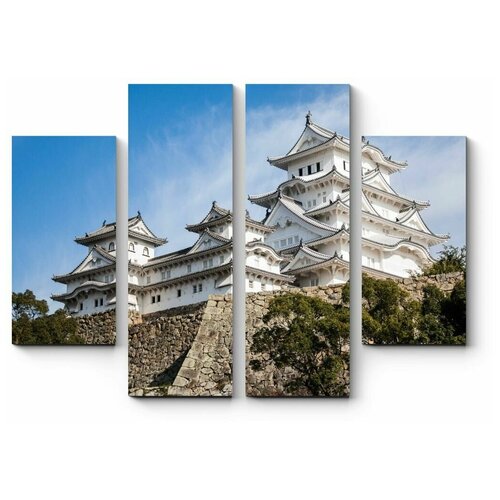 Модульная картина Замок Белой Цапли в Японии120x90
