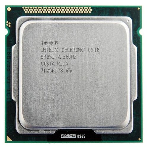 Процессор Intel Celeron G540 Sandy Bridge LGA1155,  2 x 2500 МГц, OEM