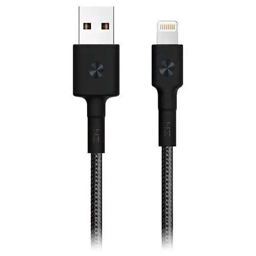 Кабель ZMI USB - Lightning MFI (AL833), 2 м, черный