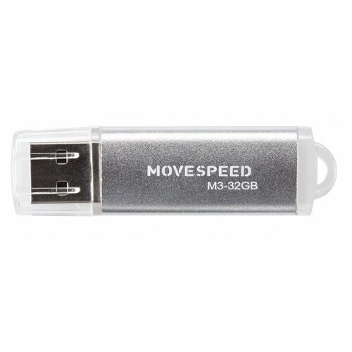 USB Flash Drive 32Gb - Move Speed M3 Silver M3-32G