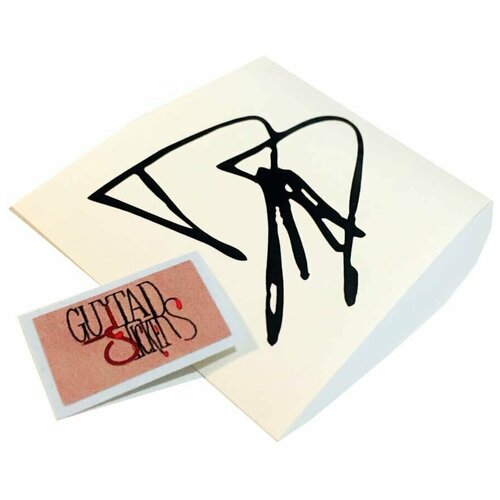 Виниловая наклейка на гитару "Автограф Дэйва Грола (Dave Grohl)"