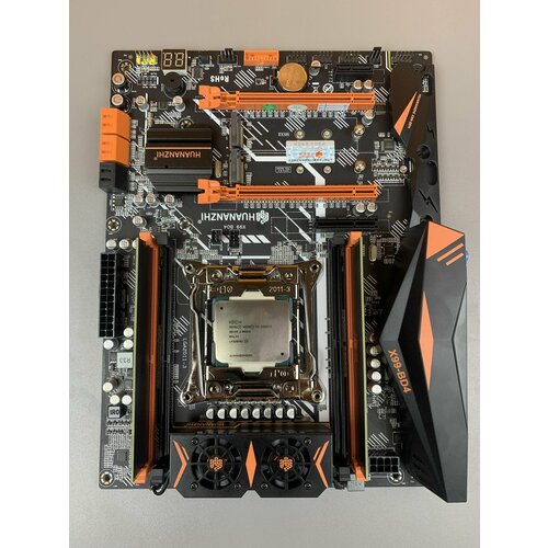 Комплект Материнская плата Huananzhi Gaming X99 BD4 LGA 2011-3 + Intel XEON E5-2696v3 + DDR4 KLLISRE 32Gb (16x2)