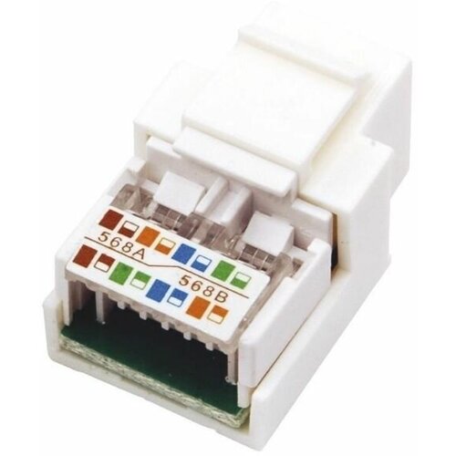 Гнездо вставка/контактный модуль RJ-45 (Keystone Jack) CAT5e, ТИП-1