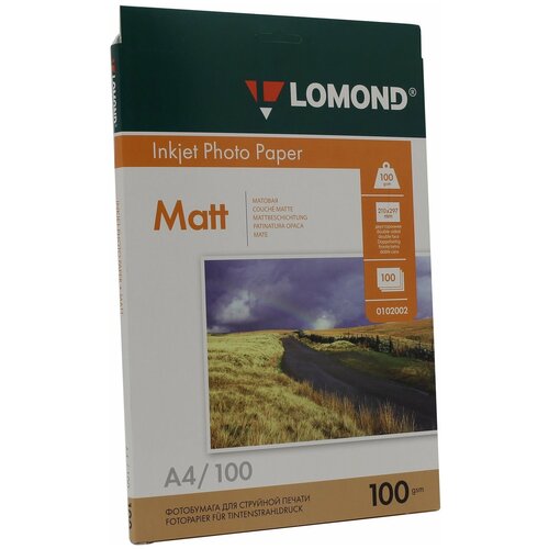 Бумага Lomond A4 Photo Paper 0102002 100 г/м², 100 л, белый