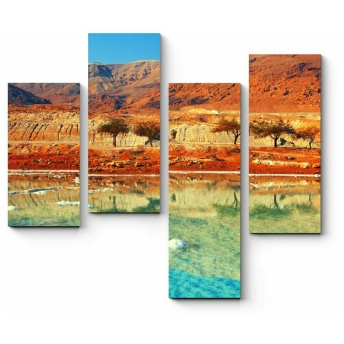 Модульная картина Мертвое море 84x79