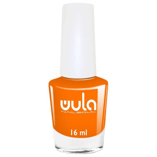 WULA Лак для ногтей Juicy Colors, 16 мл, тон 801 Orange fresh