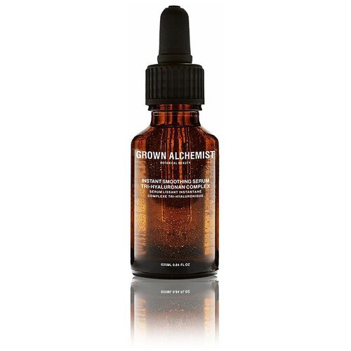 Grown Alchemist Instant Smoothing Serum Разглаживающая сыворотка для лица c гиалуроновой кислотой, 25 мл