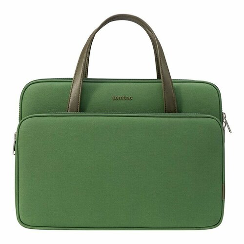 Tomtoc для ноутбуков 13.5" MacBook Pro/Air сумка TheHer Laptop Handbag Green