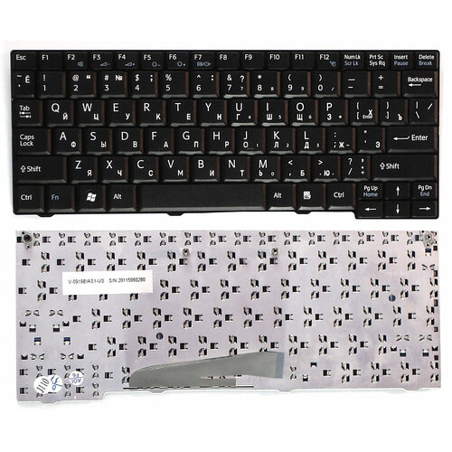 Клавиатура для Sony Vaio VPCM черная