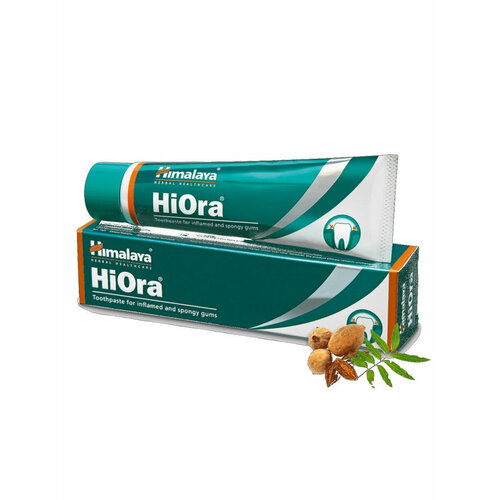 HIORA (Хиора) зубная паста для воспаленных и чувствительных зубов и десен 100 г./Himalaya|/Гималая