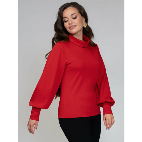 Блуза  With street, размер 54, красный