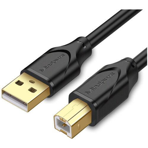 Кабель Mindpure USB A - USB B 2.0 US006 2м