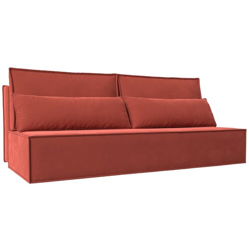 Прямой диван Фабио, Микровельвет, Модель 114412
